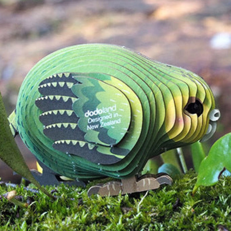 EUGY 3D Kākāpō Kitset Model by Dodoland for creative kids & adults ...