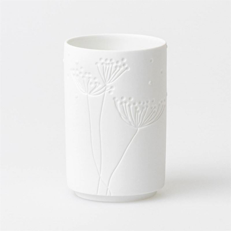 Fine Porcelain Garden Vase With Embossing & Relief Detail by Rader