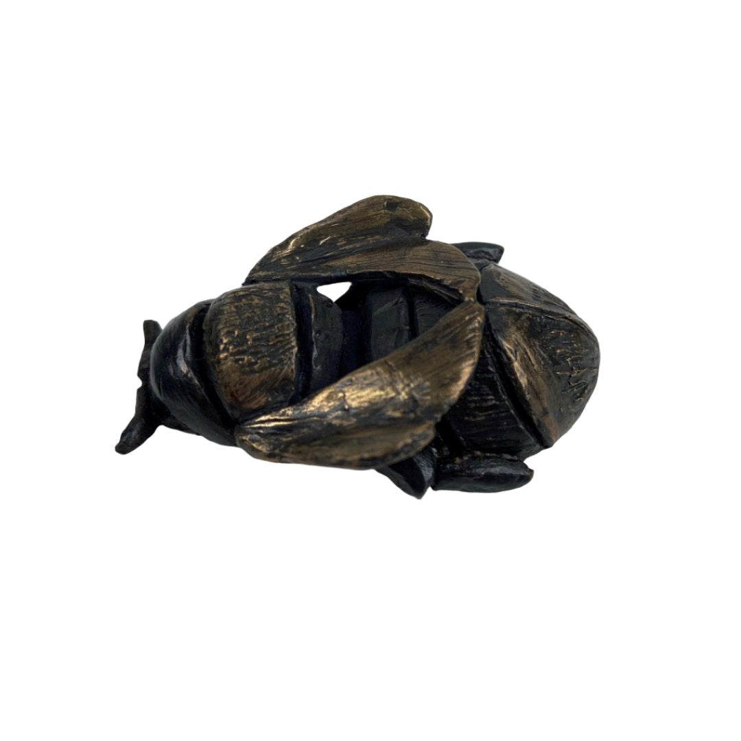 Charming Bees With Incredible Detail In Solid Bronze by Sam Lissette