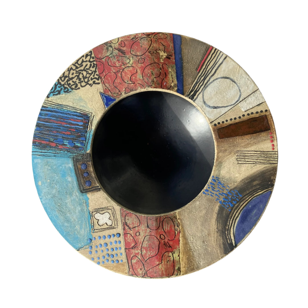 Pacific Rim Bowl by celebrated ceramic artist Brendan Adams