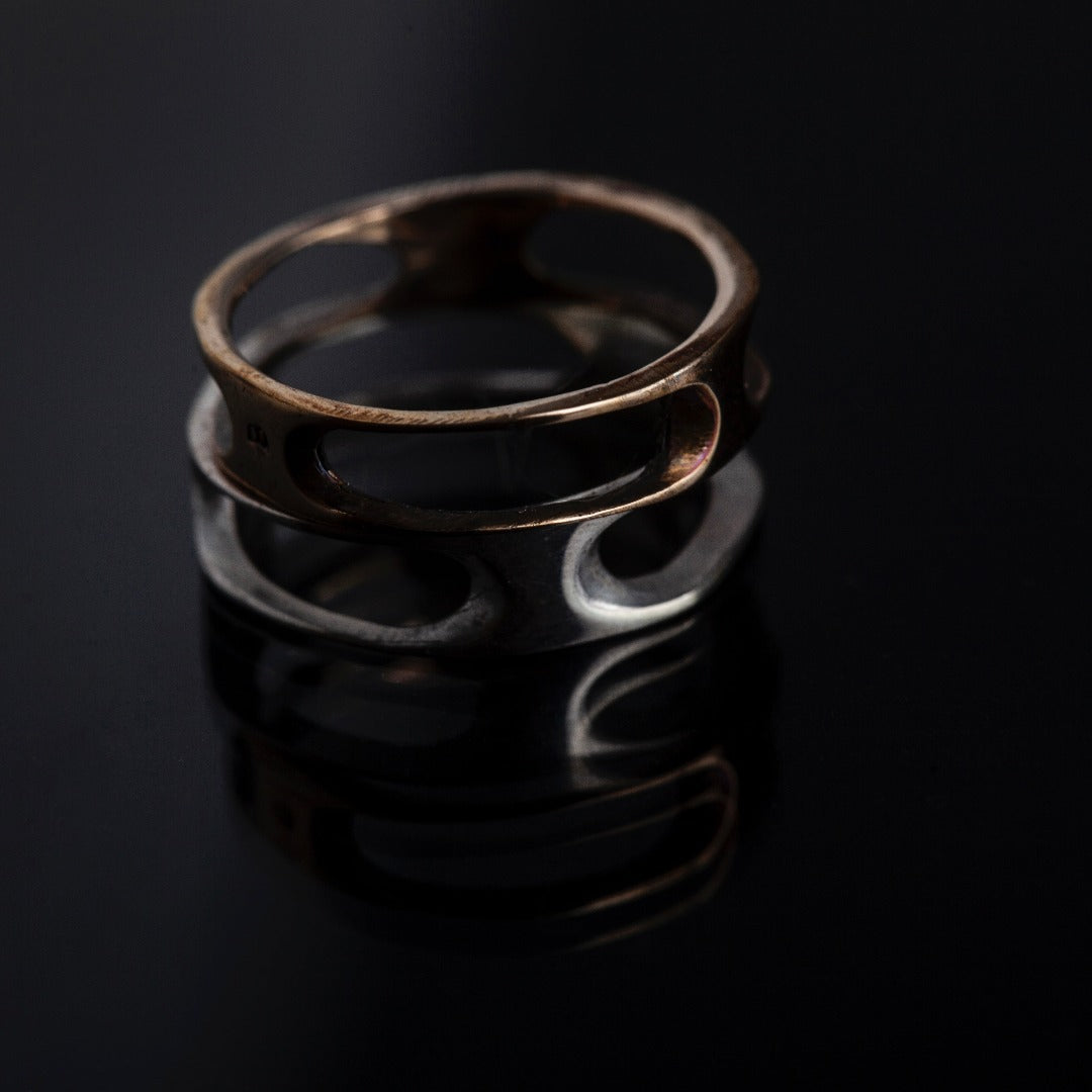 MU Nothingness Ring In Sterling Silver By Frances Battersby