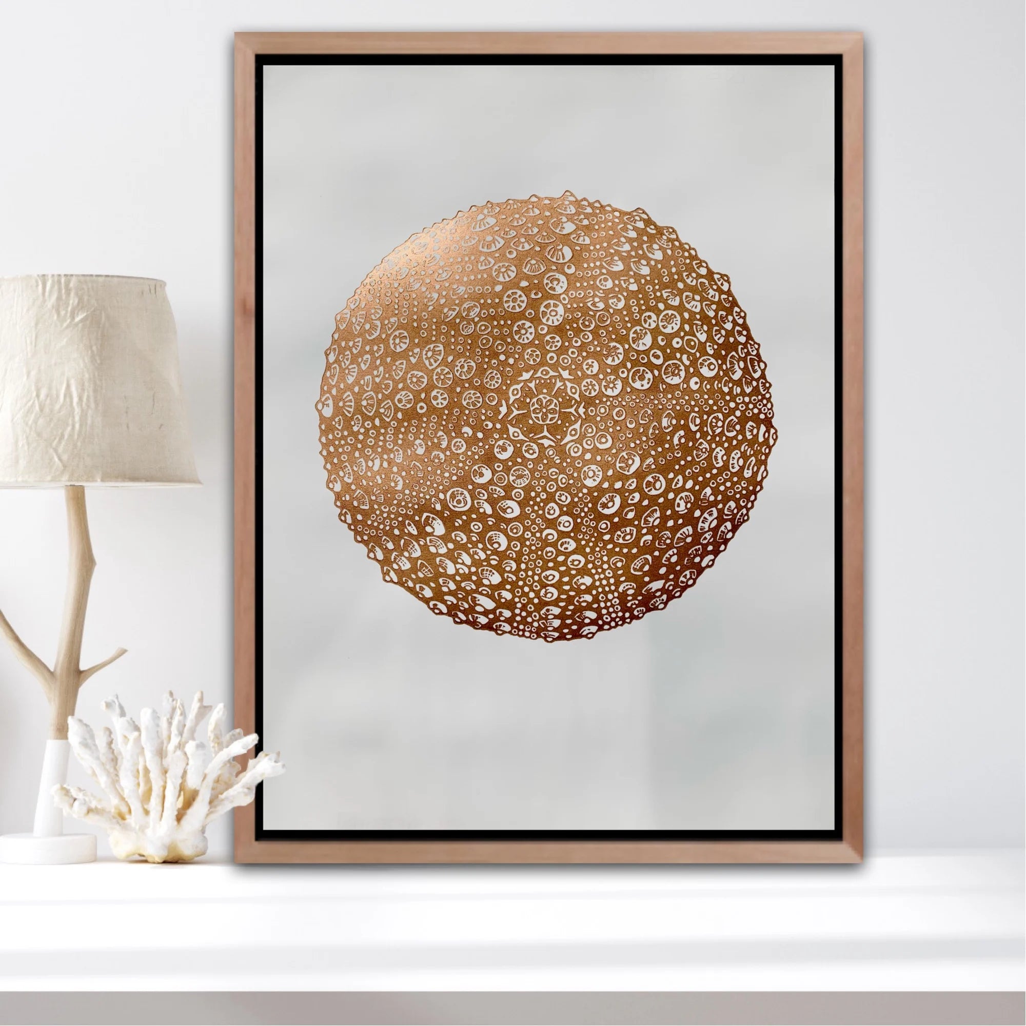 Copper Kina Limited Edition print by Jessica Scott-Petersen