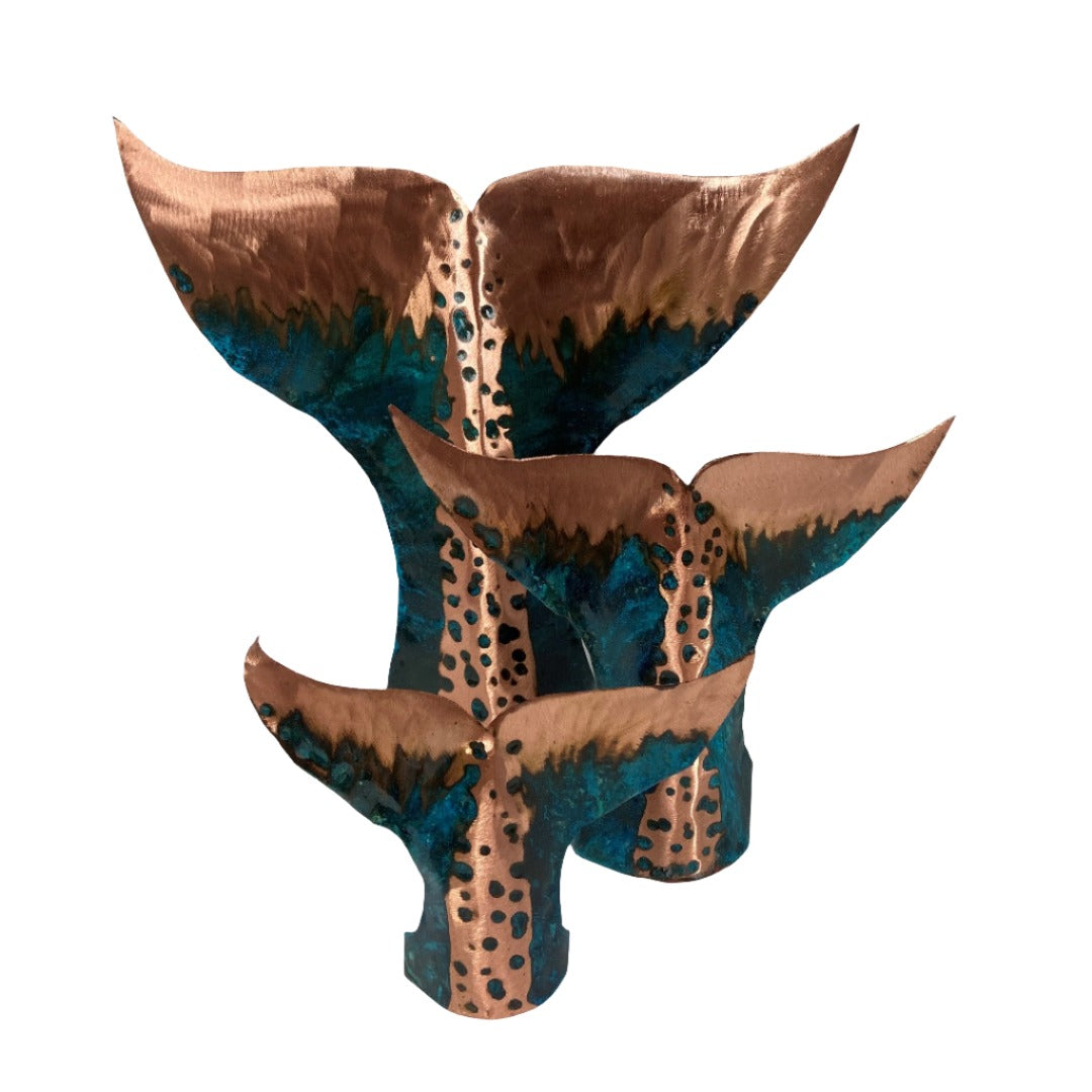 Copper Whale Tail Set of 3 – Next Door Gallery