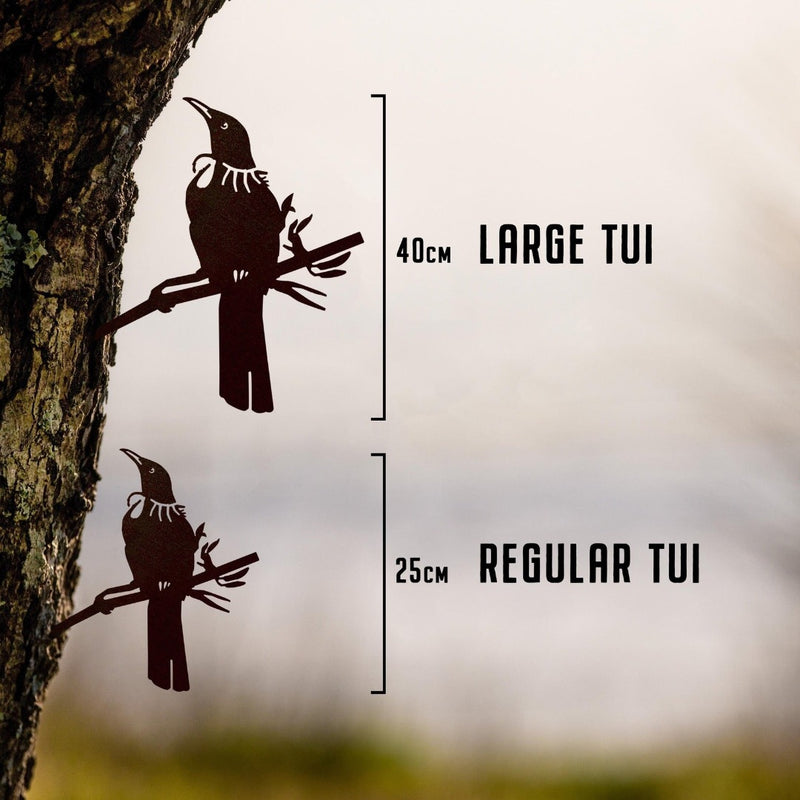 Metalbird sculptures of New Zealand native birds make fantastic gifts