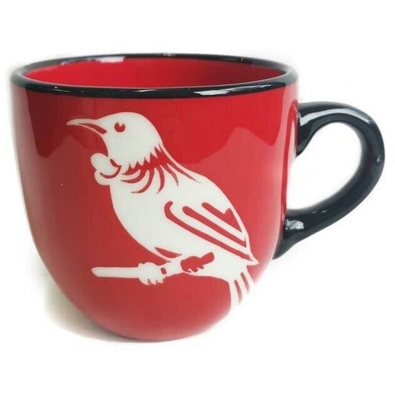 Glazed Tui Mug | Panited Pacific Pottery – Next Door Gallery